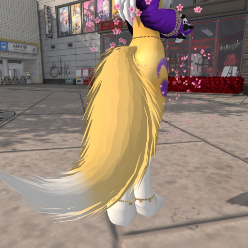Second Life Marketplace Vixen Renamon Tail Color Corrected
